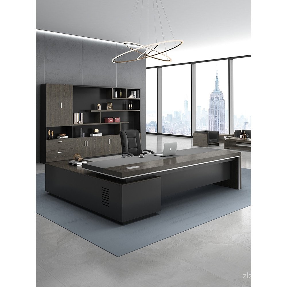 Boss Office Desk and Chair Set Manager Desk Executive Desk Supervisor ...