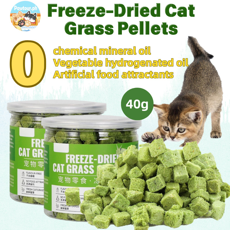 Cat Grass Freeze Dried Granules Ready To Eat Snack Cat Food Granules ...