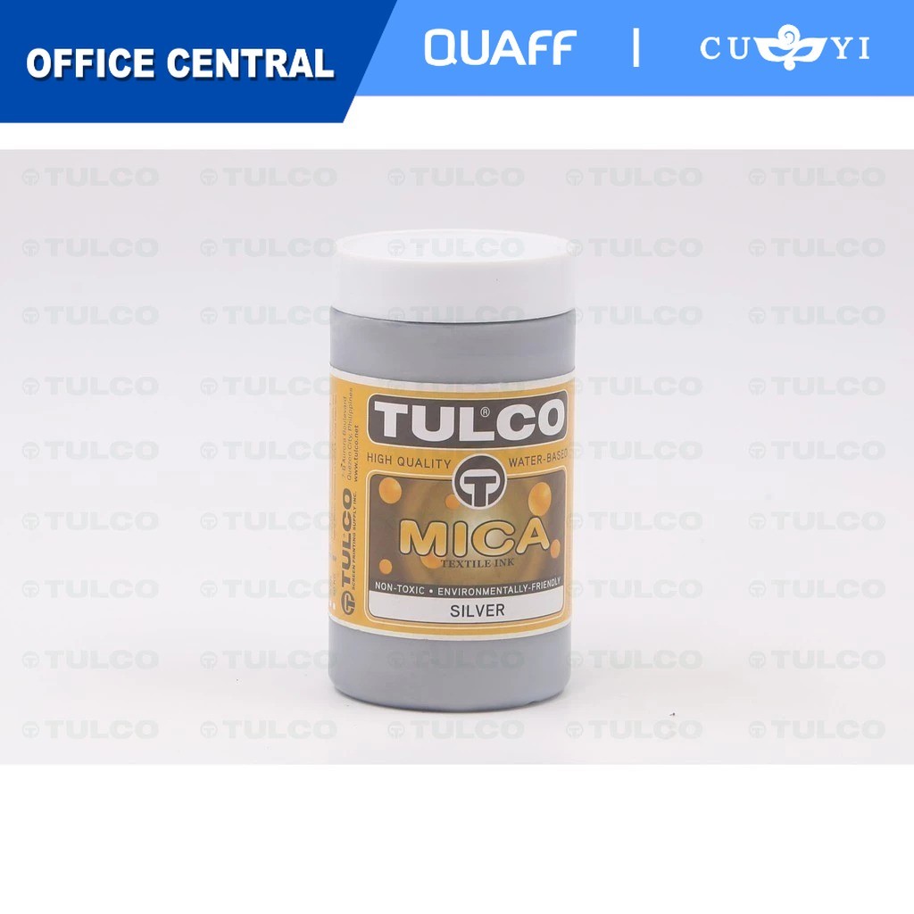 Tulco MICA Silver (250g, 500g, 1Kg) Textile ink Silk Screen Printing ...