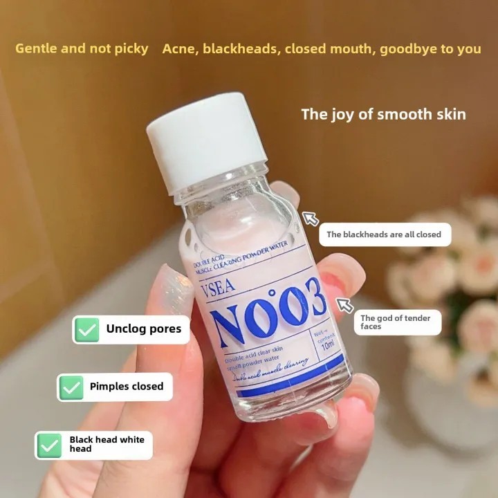 Acne Solution Serum with Salicylic Acid Pimple Remover Scar Lightening ...