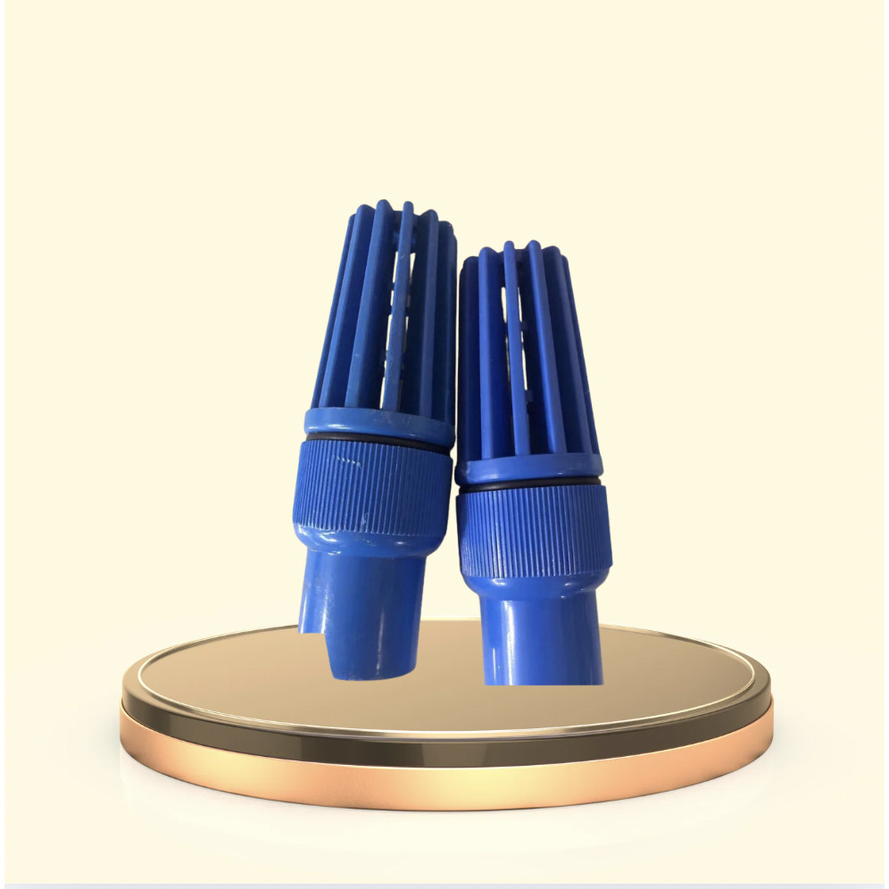 FOOT VALVE PLAIN THREADED BLUE PVC | Shopee Philippines