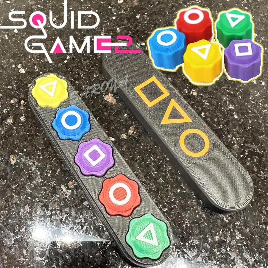 Gonggi Game Set 3D Printed Gonggi Stones Traditional Korean Jacks Mini ...