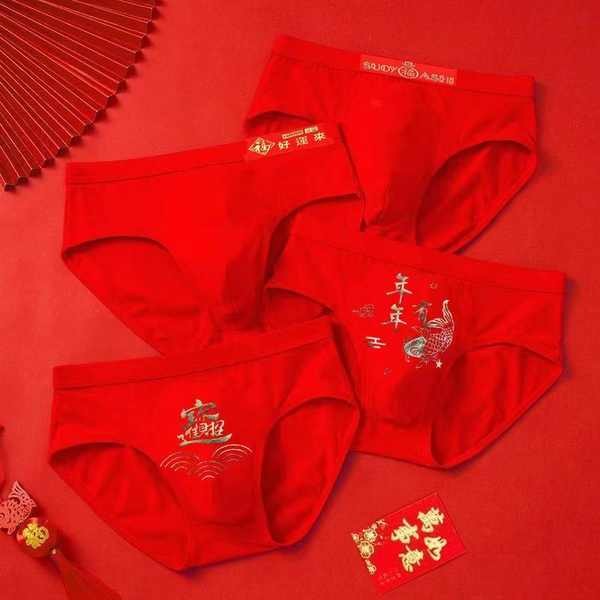 brief for men bench brief for men adult Men's new big red cotton briefs ...