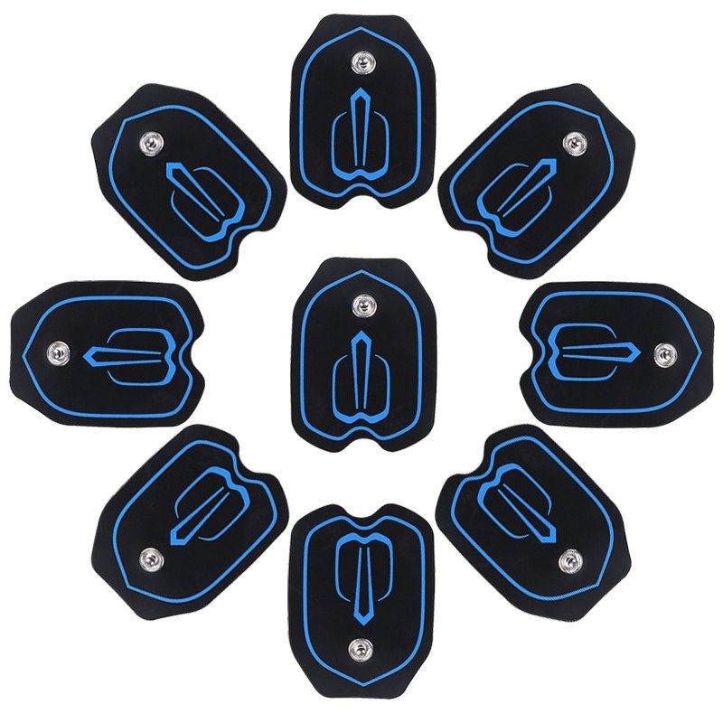 Electrode Pads Conductive Gel Physiotherapy Tens Therapeutic Pulse Pressure Electrical Compex ...