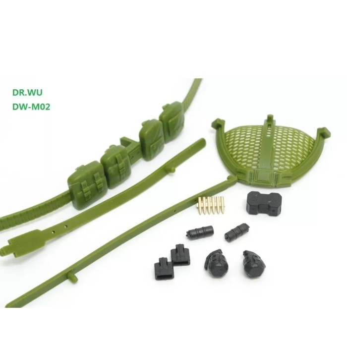 Dr. Wu DW-M02 Mercenary Add On Upgrade Kit for Transformers Platinum ...