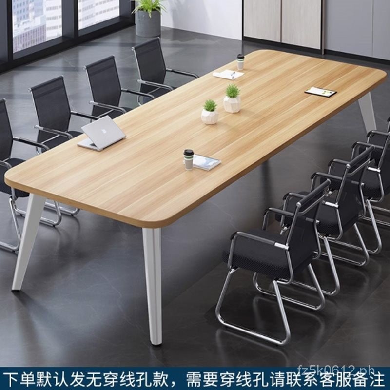 Workbench Office Desk Chair Conference Table Modern Training Table Long ...