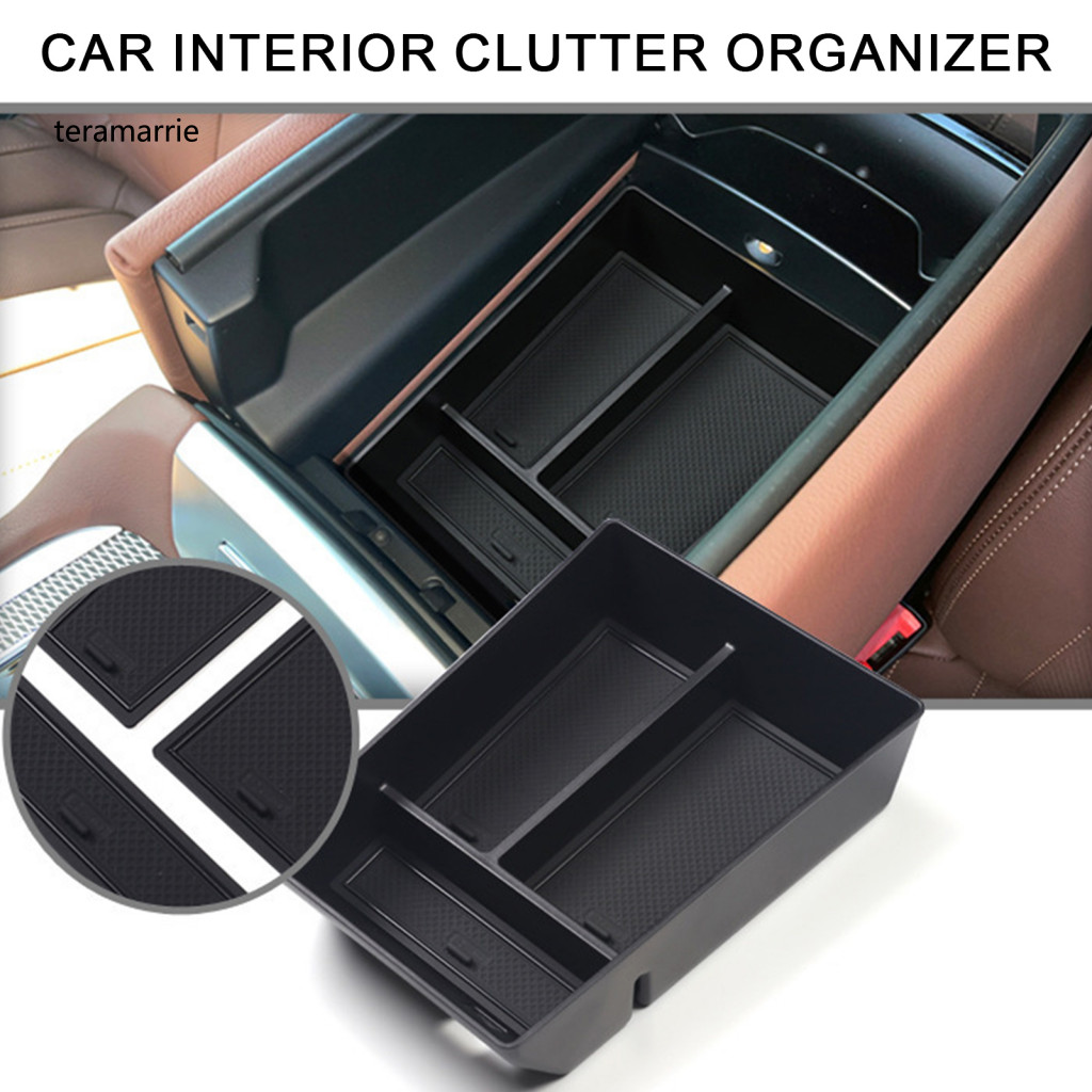 [TR] Center Console Organizer Tray Car Supplies Bmw X5/x6/x7 Armrest ...