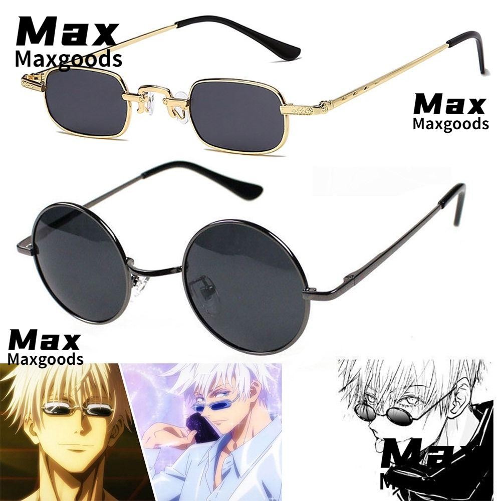 MAXG 1Pcs Gojo Satoru Glasses, Halloween Party Men Women Prop Jujutsu ...