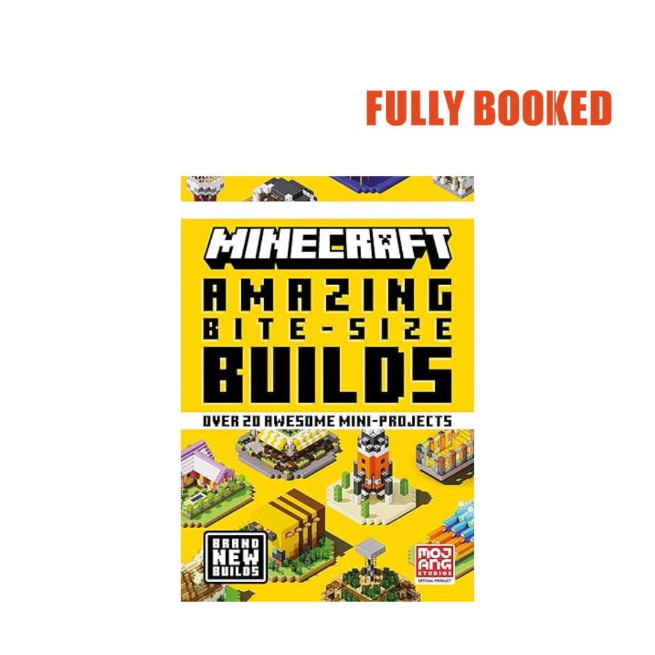 Minecraft Amazing Bite Size Builds (Hardcover) by Mojang AB | Shopee ...