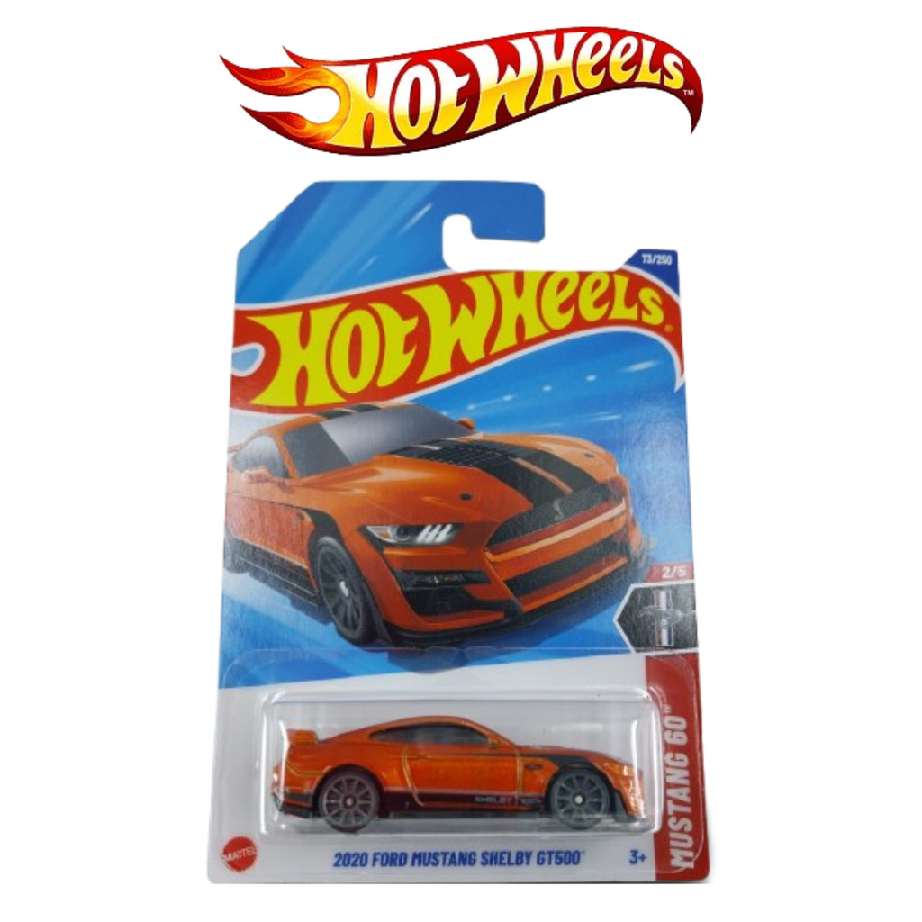 Hot Wheels 2020 Ford Mustang Shelby GT500 Orange Mustang Go | Shopee ...