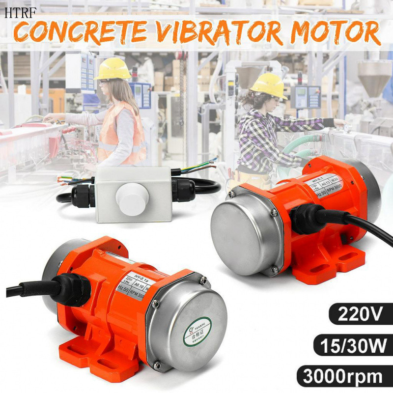 220V 15W 30W Vibrating Motor Adjustable Speed for Feeding Machine ...