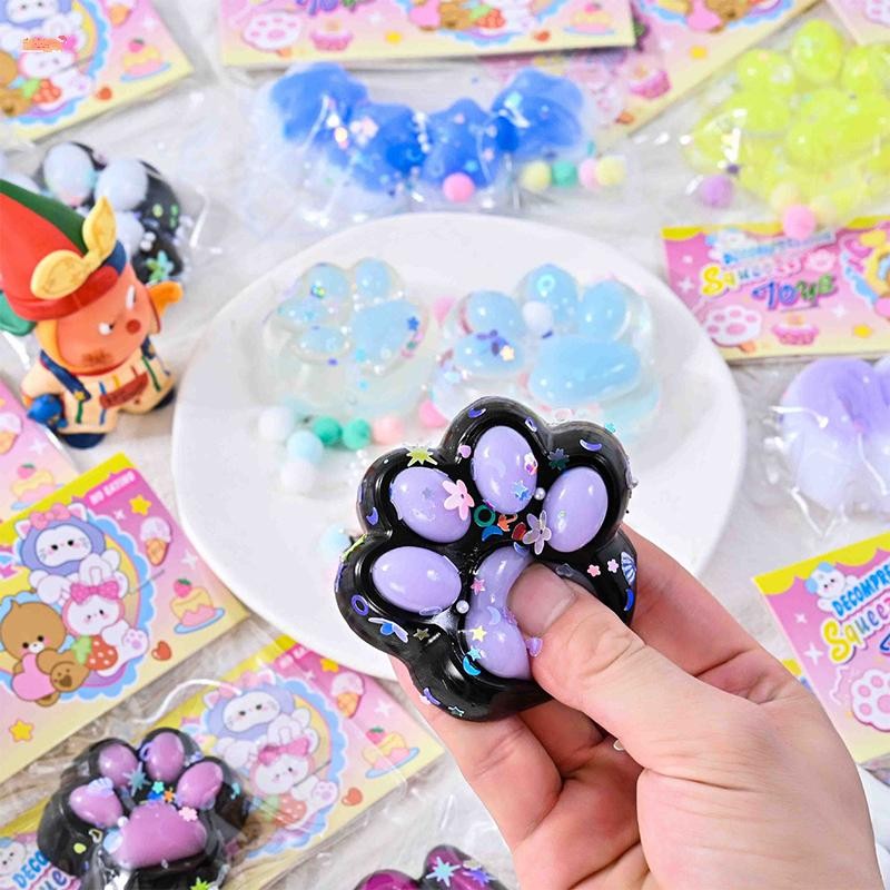 Sweet Taba Squishy Cat's Paw NEW Fidget Toy Handmade Kawaii Plush ...