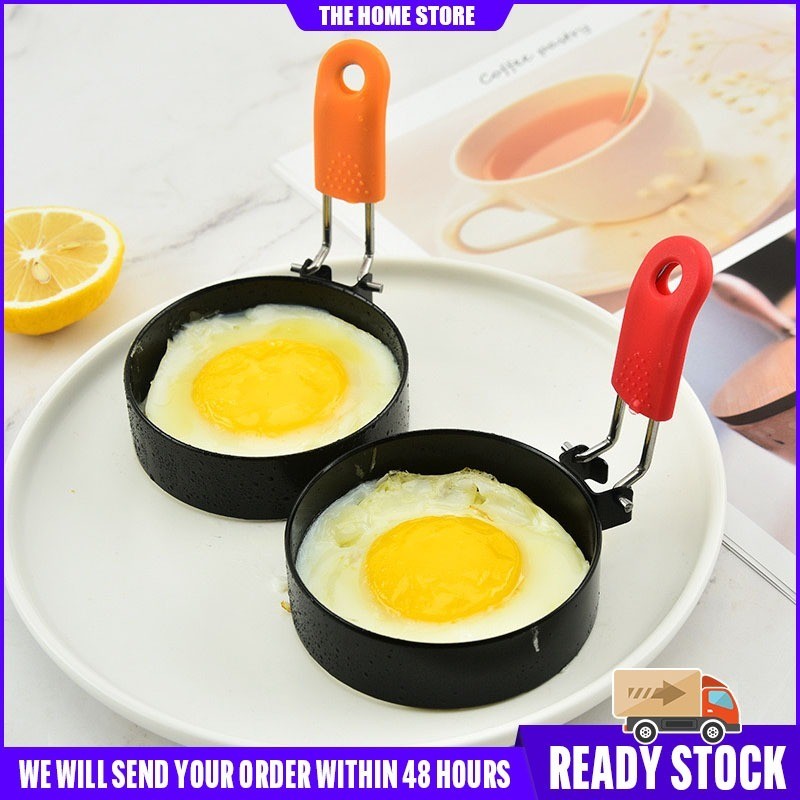 Egg Ring Molder Stainless Steel Fried - Ring Pancake Cooking Tool High ...