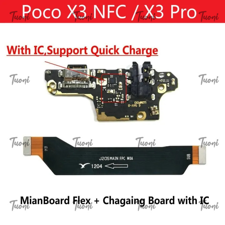 Origianl USB Board Charger Charging Dock Port Connector Flex Cable For ...