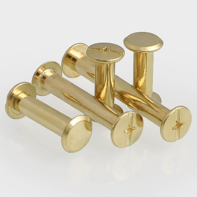 Binder screw Copper Plated chicago screw binding screw post Ledger ...