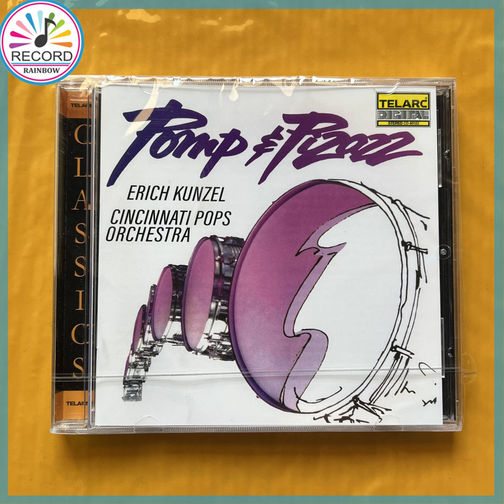 Erich Kunzel Cincinnati Pops Orchestra Pomp & Pizazz Original CD Album ...