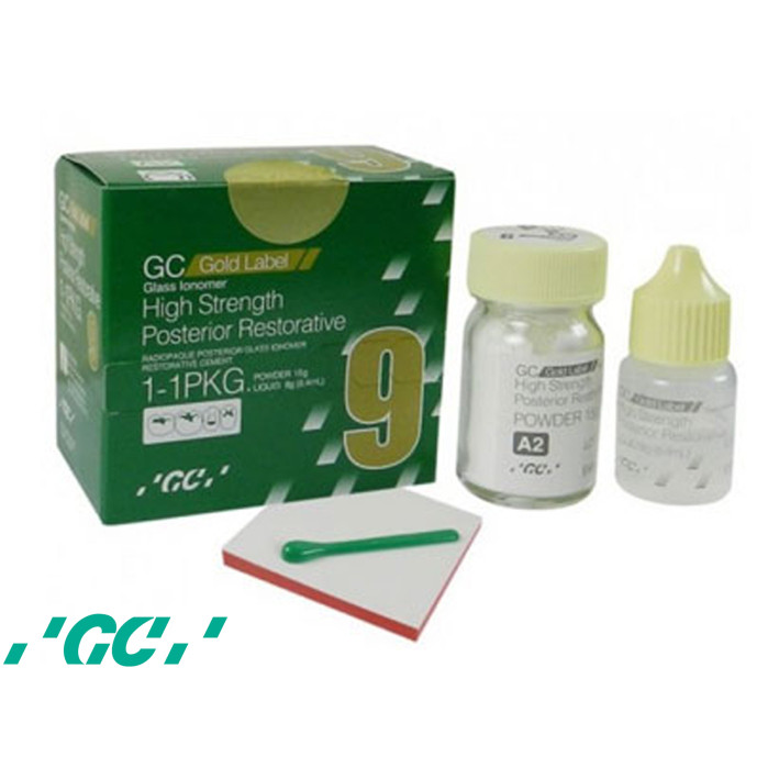 GC Gold Label Fuji 9 Posterior Glass Ionomer Restorative luting cement ...