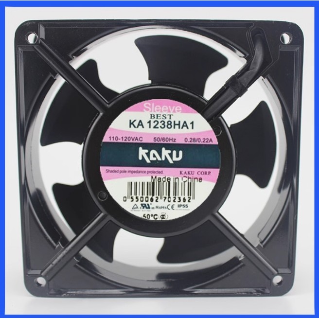 Brand New KAKU High Temperature Resistant Axial Fan KA1238HA1 1238 110V ...