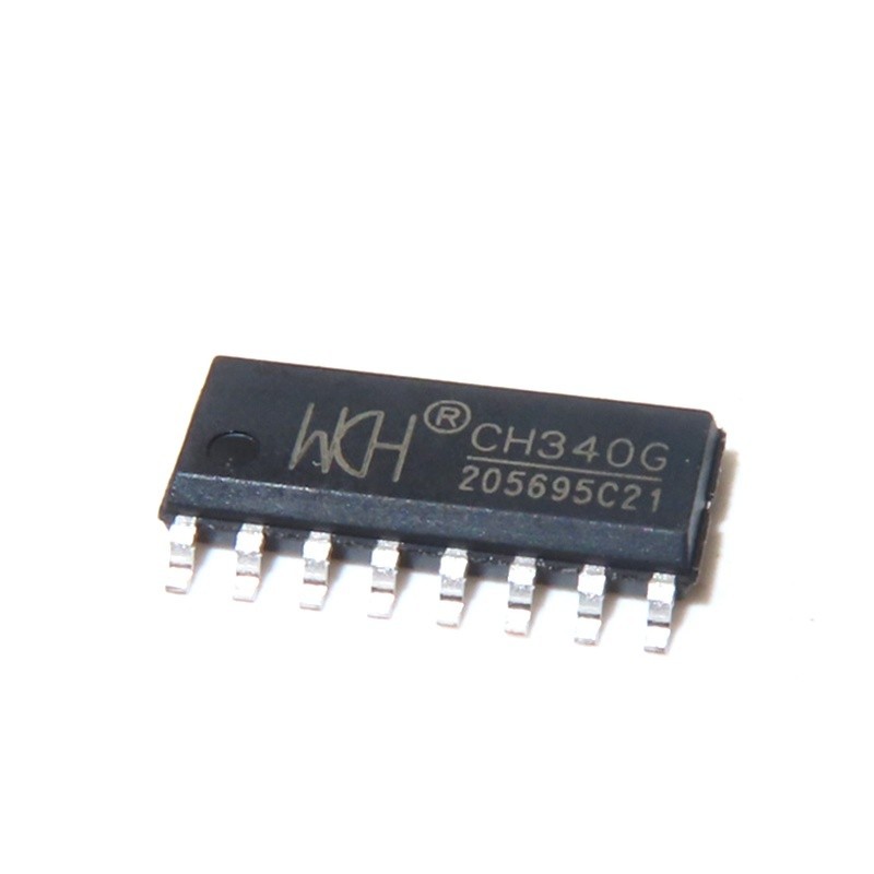 ⑩New original CH340G CH340 SMD SOP-16 USB to serial port chip USB bus ...