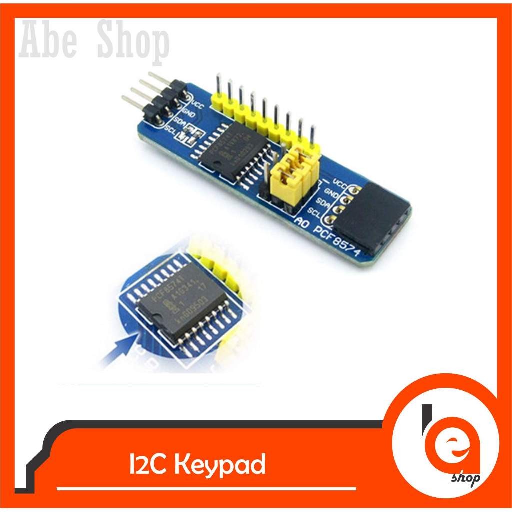 Pcf8574 I/O Expansion Board I2C Keypad Evacuation Development Module ...