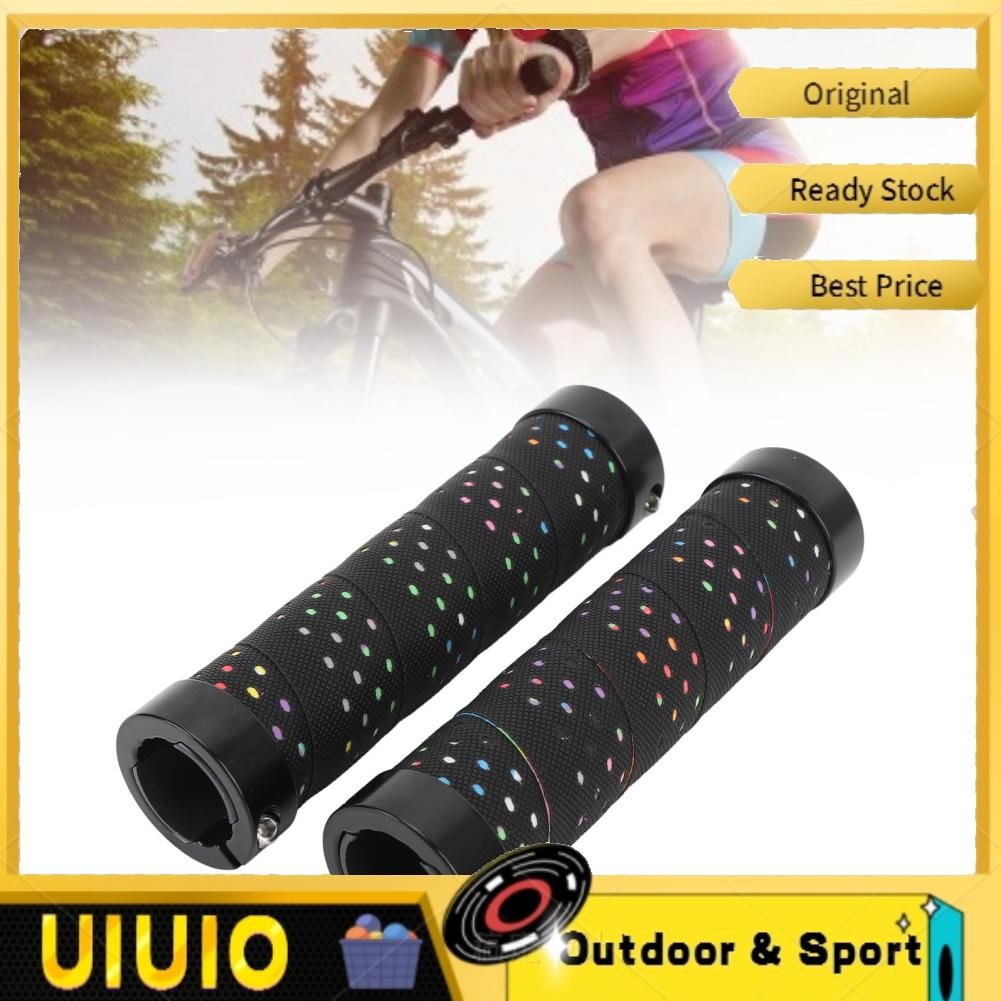 Uiuio Cycle Handle Grip 2 Set Anti Slip Multi Layer Wrapping Structure ...