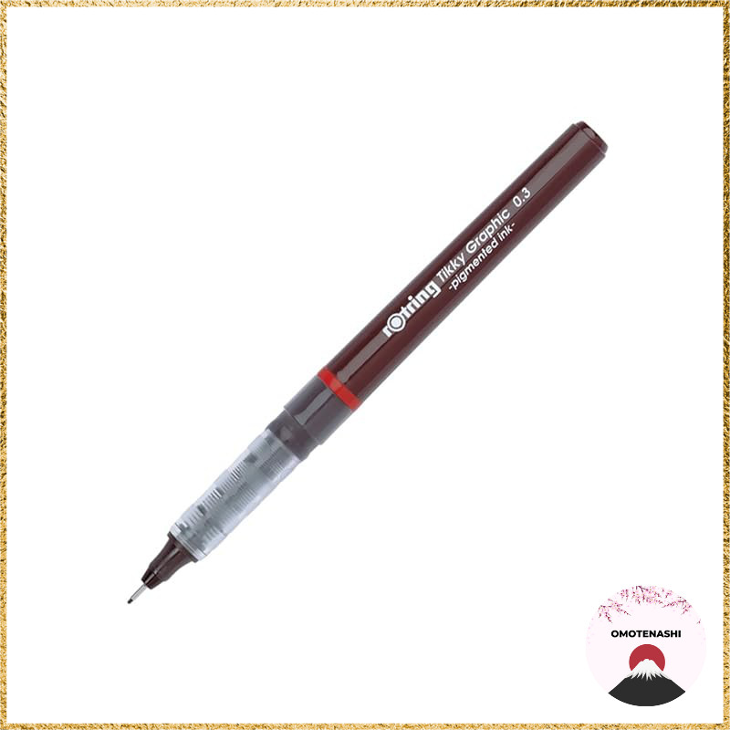 Rotring Tikki Fiber Tip Pen - Imported, 0.3mm & 0.5mm | Shopee Philippines