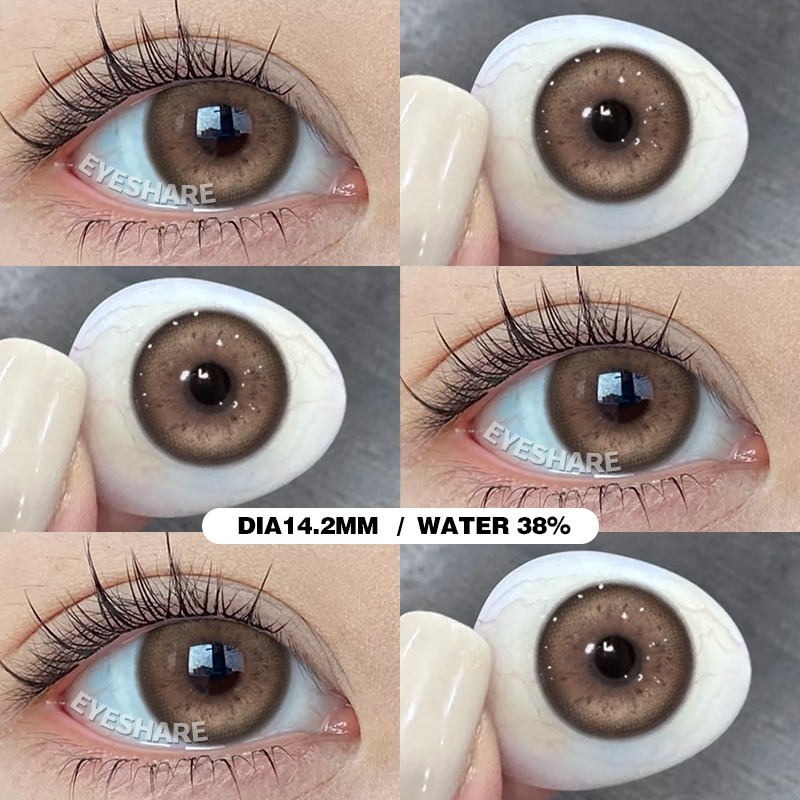 Eyeshare Polaris Contact Lens Brown Light Color Contact Lense Sweet ...