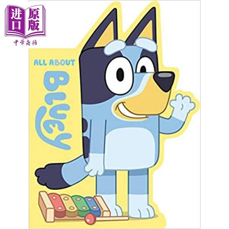 Bluey All About Bluey Little Blue Dog Bluey About Bluey Original ...