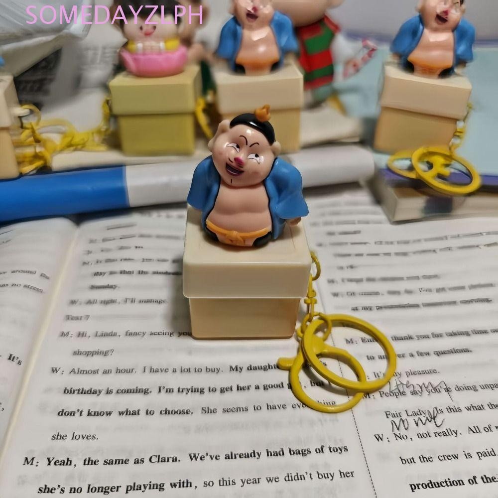 SOMEDAYZL Movie Ne Zha 2 Button Voice Keychain, Ne Zha 2 Electronic ...