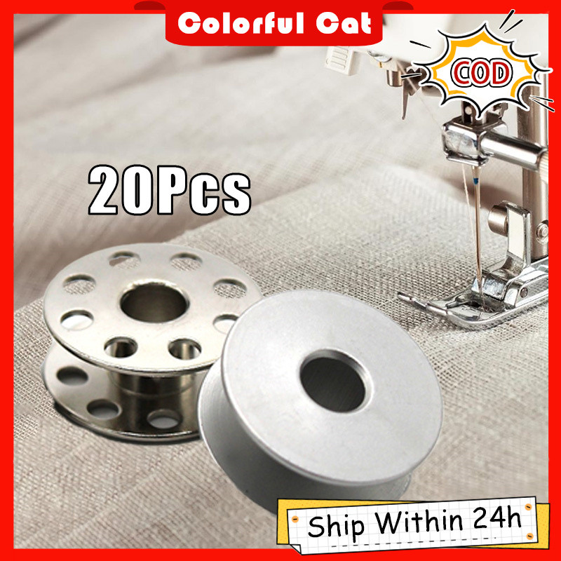 20Pcs High Speed Sewing Machine Metal Spool Industrial Sewing Machines ...