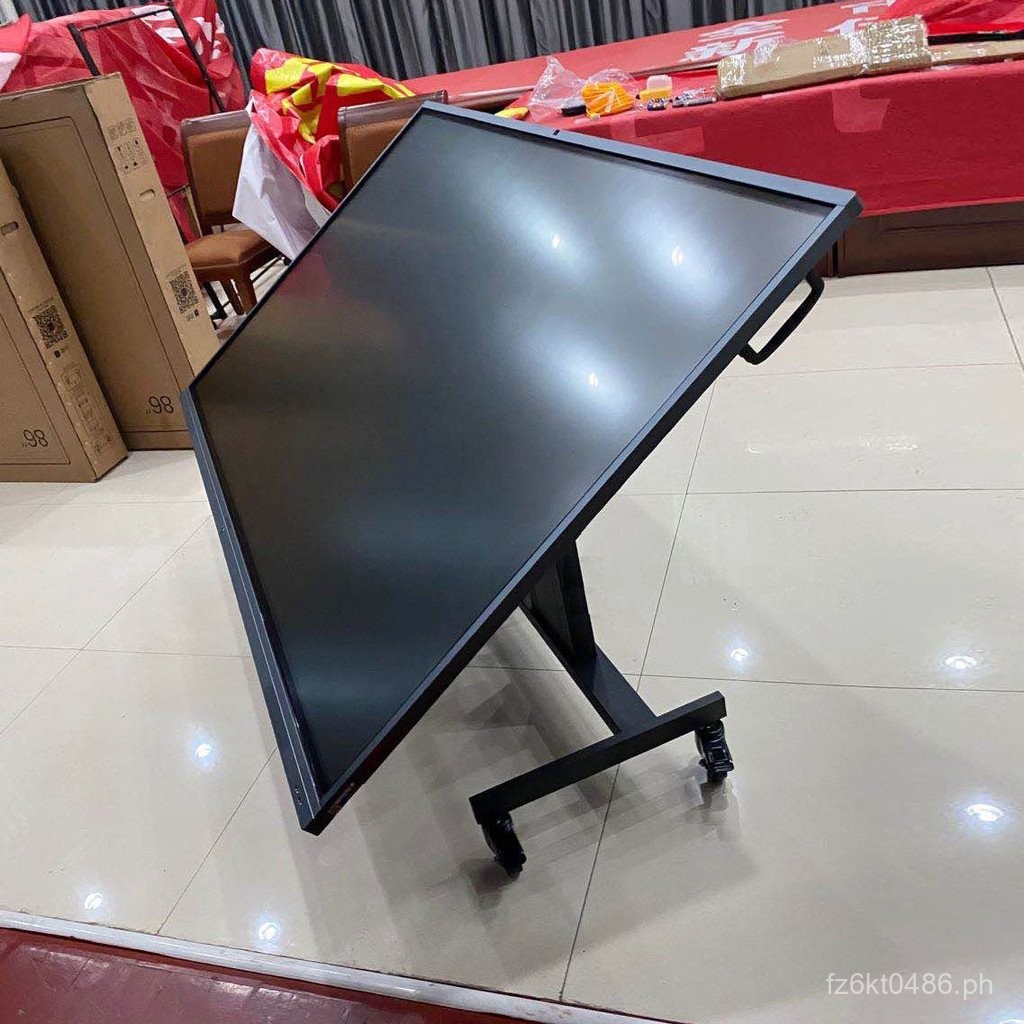 32-75-86-100Portable TV Stand Lectern Low Trolley Floor Conference ...