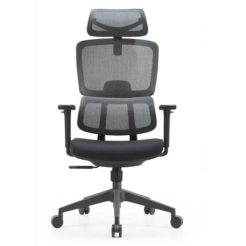 Ergonomic Chair for Long Sitting, Mesh Fabric Staff Chair, Adjustable ...