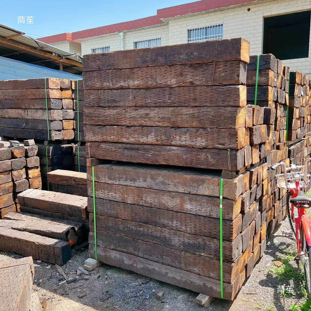 Solid Wood Blocks Equipment Wood Bridge Legs Second-hand Pillow Railway ...