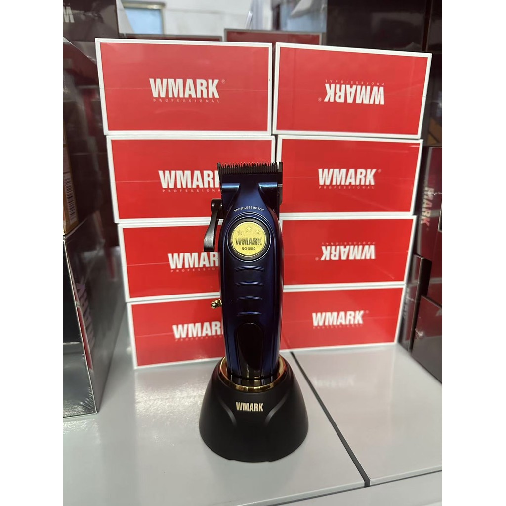 WMARK new brushless motor NG-8060 with charging base hair salon special ...