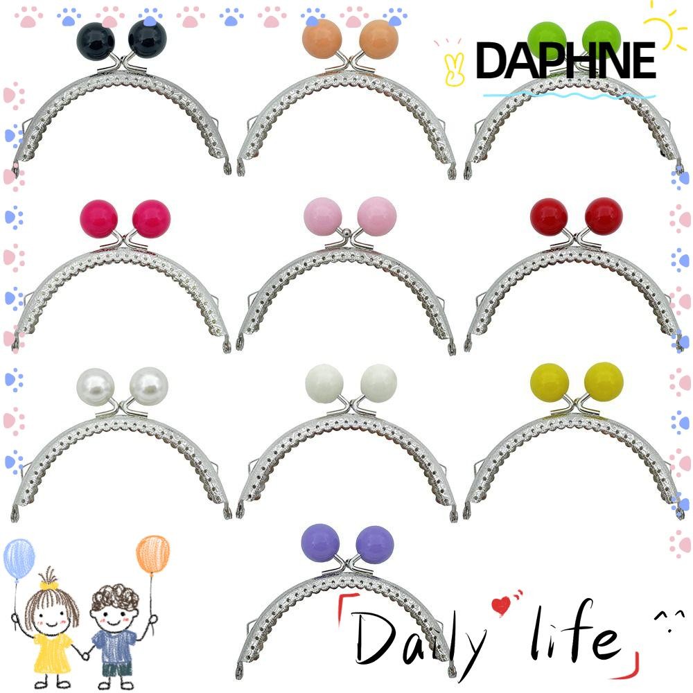 DAPHNE Purse Frame Kiss Clasp, Metal Candy Color Purse Clasp Frame ...
