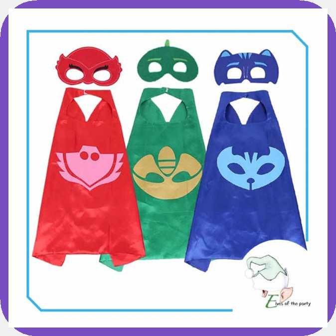 PJ+Ic!Masks#f;Costume+ZD@Gf@LK@HC@HP[r!/ superHero cape & mask/ Gekko ...