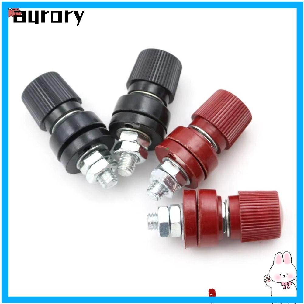 AURORY Binding Post Terminal, 6mm Copper Copper Posts Terminal Blocks ...