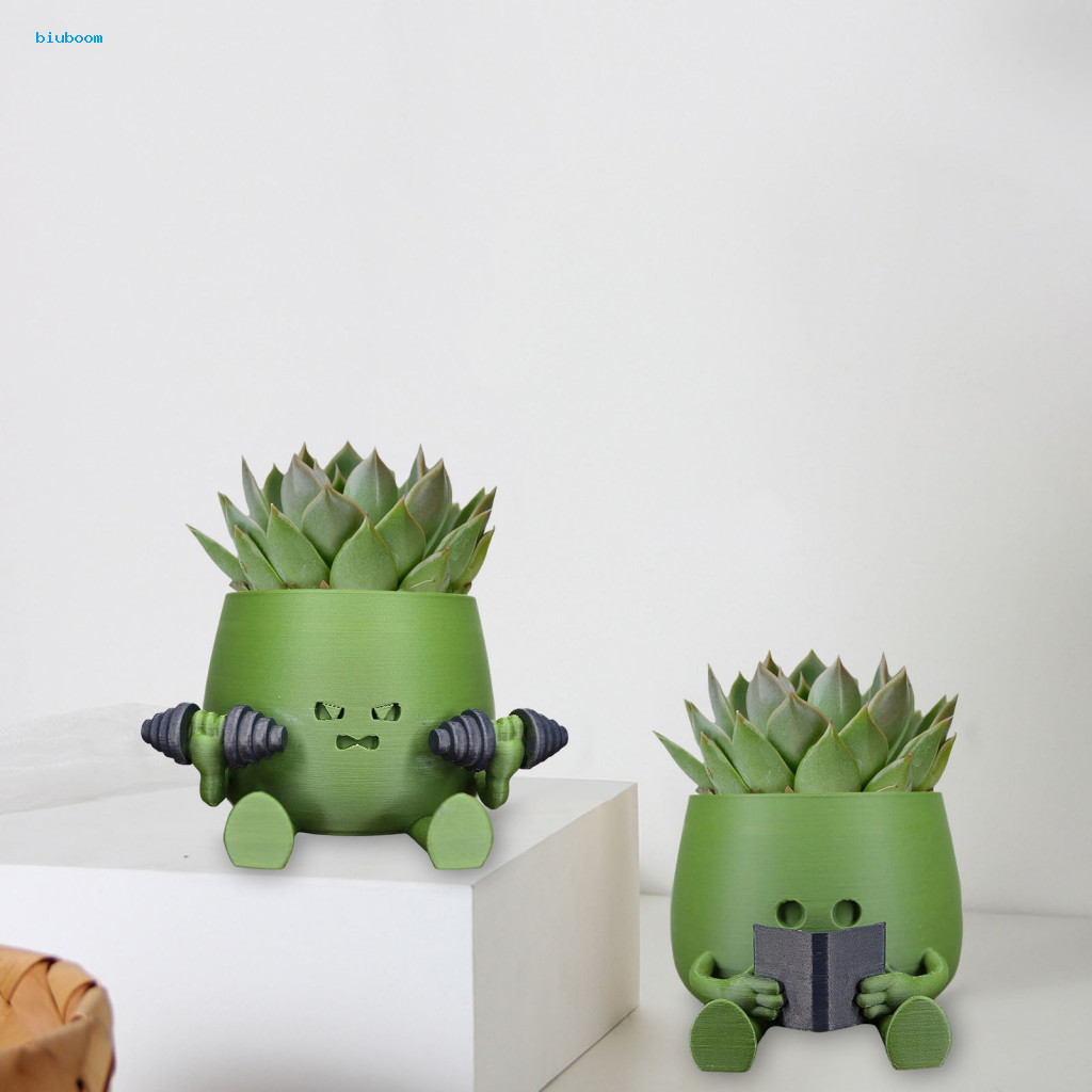 Music Themed Flower Pot Exclusive Design Flower Pot Smiling Face 3d ...