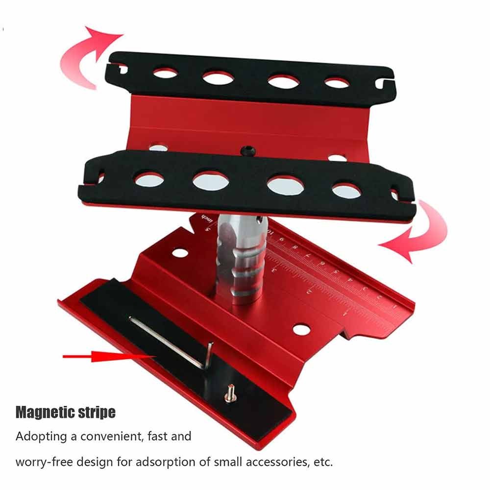 RC Remote Control Car Metal Lifting Table Repair Station Adjustable ...