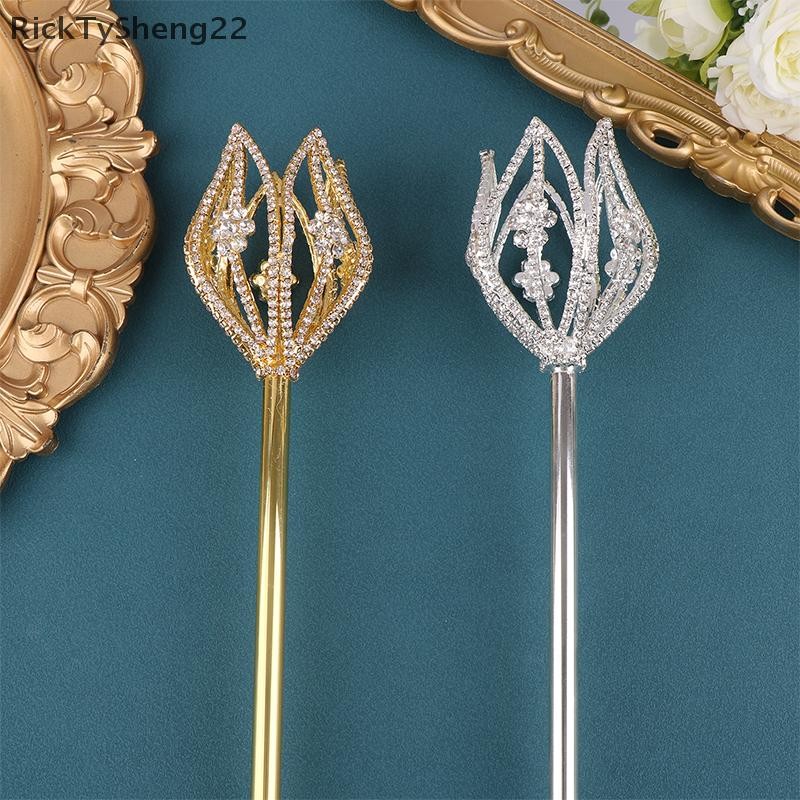 RT High Quality Fairy Princess Queen Flower Tulip Scepter Faux ...