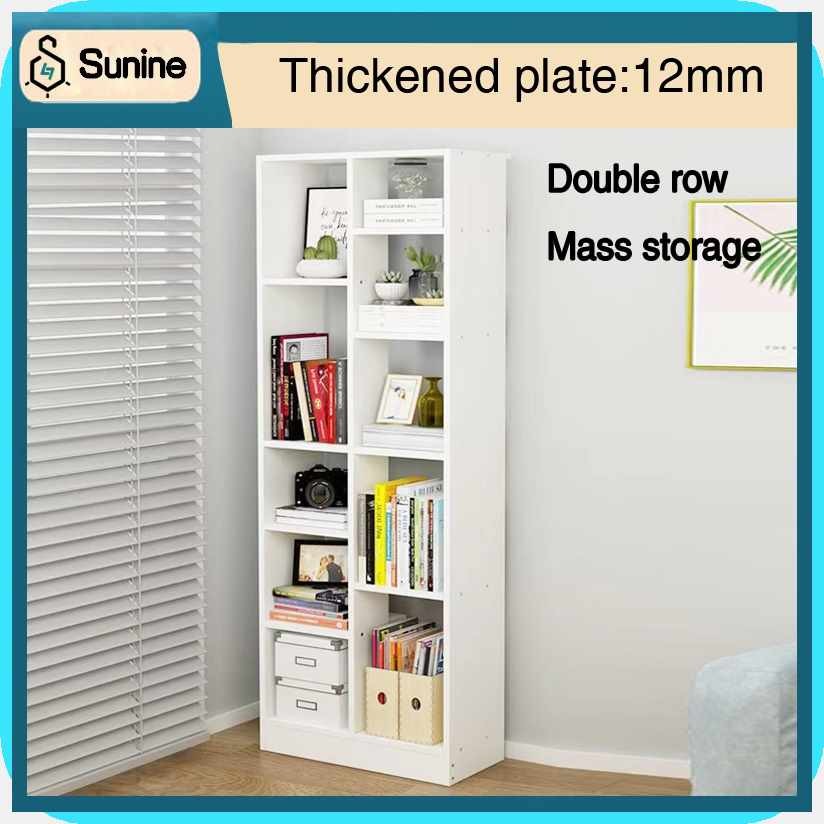 Multi-Layerw/Wooden-x-Bookshelf-SBookshelves-QOrganizer聽聽Storage-UShelf ...