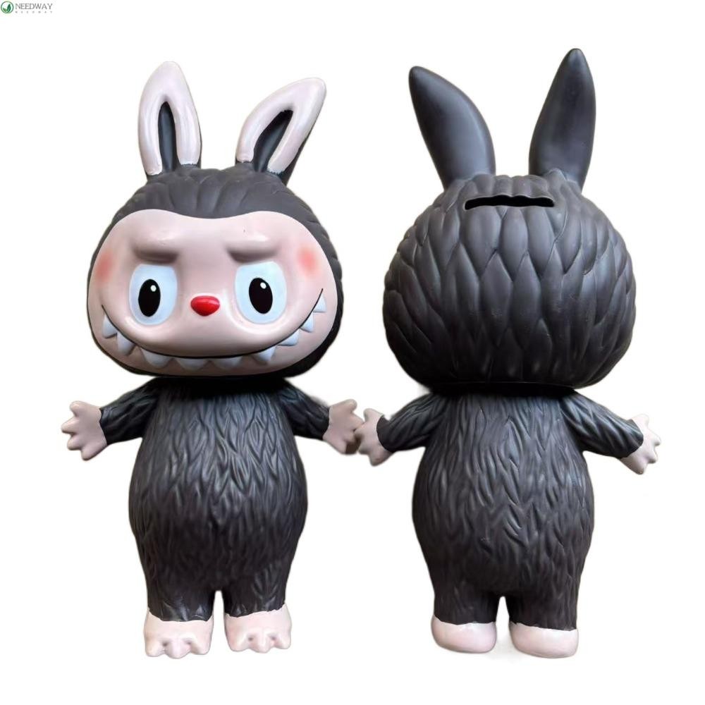 NEEDWAY Labubu Doll Piggy Bank, Savings Tank Figure Model Labubu Money ...