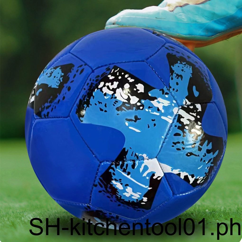 Kickoff Ready Football Training PU Soccer Ball Size 5 Rubber Bladder ...