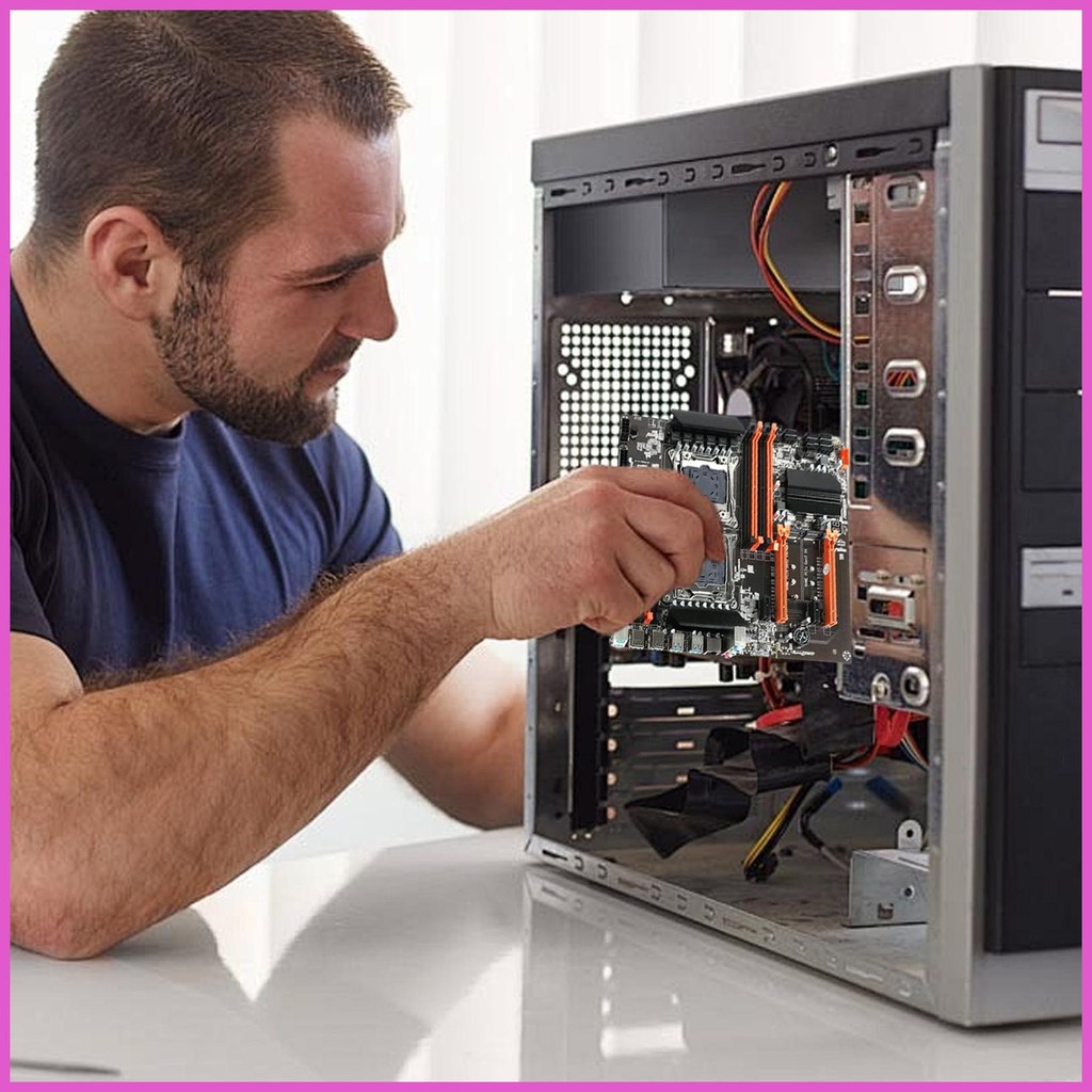 Computer Game Motherboard Double Channel PC Motherboard X99 CPU ...