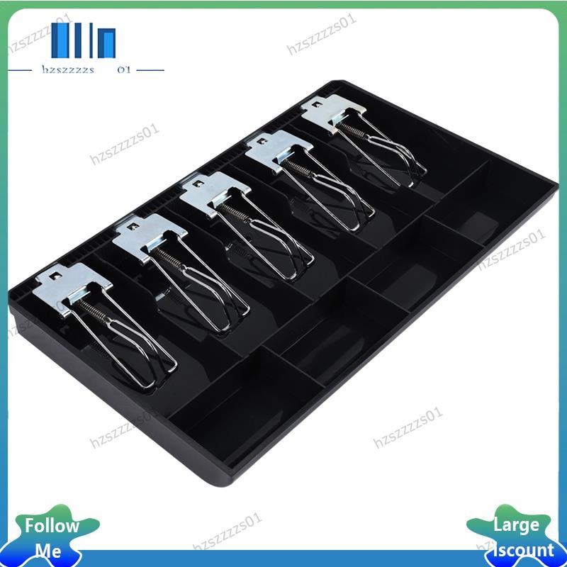 『hzszzzzs01』5-Grid Money Cash Coin Register Insert Tray Replacement ...