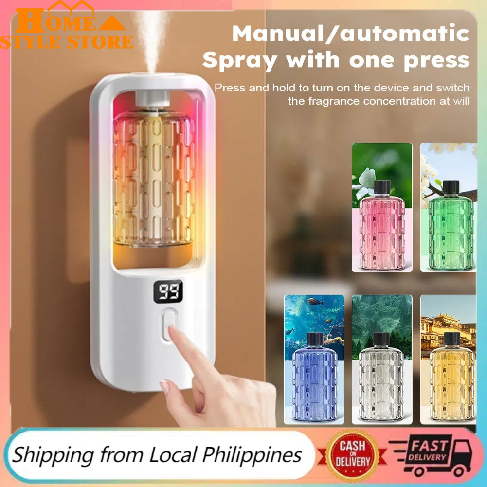 Home Automatic Aromatherapy Diffuser Digital Display Rechargeable ...