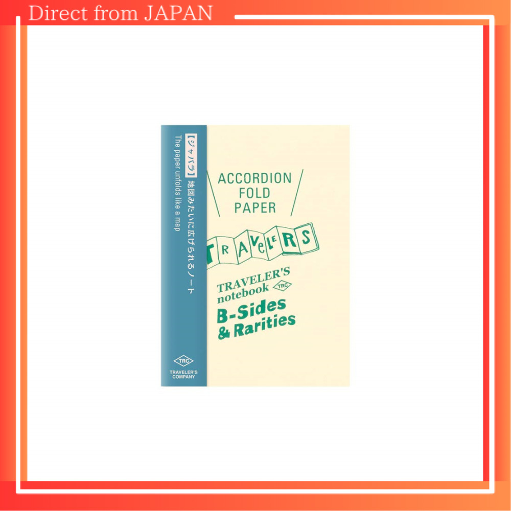 Travelers Company Note Refill Limited Bellows Note Passport Size ...