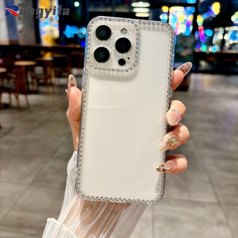 Shiny Rhinestone Casing For Redmi 14C 14R 13C 13 12 12C 11A 10 Power ...