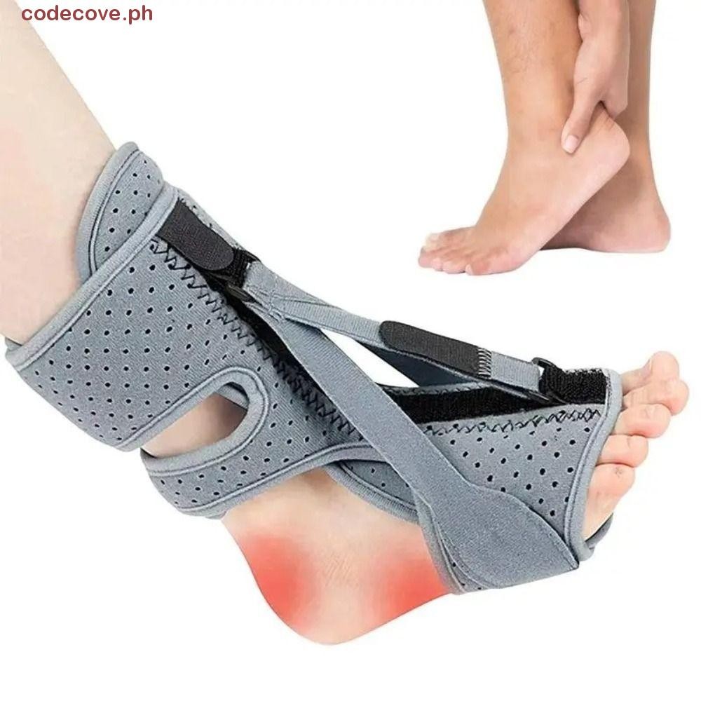 CODECOVE Plantar Fasciitis Splint Brace, 3-straps Fixed Dorsal Drop ...