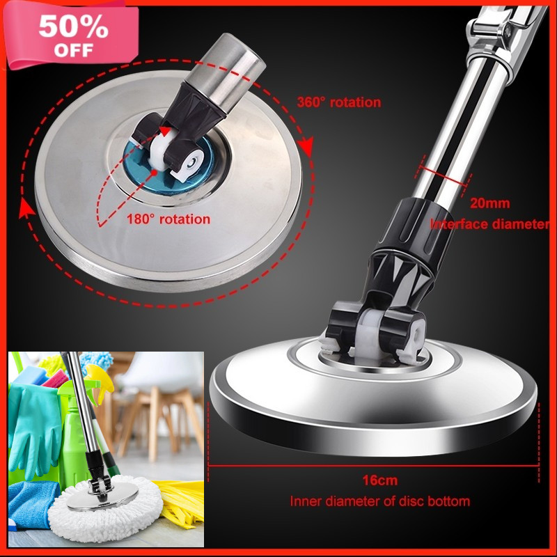 Revolving Mop Head Stainless Steel Spin Mop Head Replacement Cleaning ...